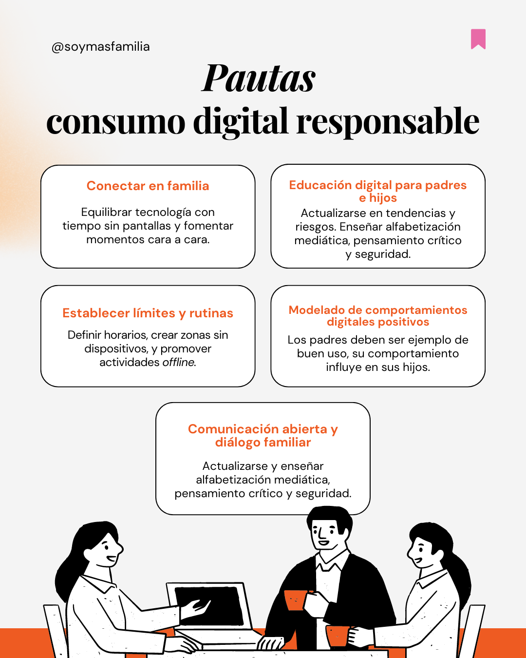 Soy + Familia | 5 Pautas para un Consumo Digital Responsable